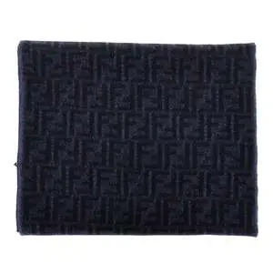 Fendi Wool And Cashmere Double-face Scarf - Blue