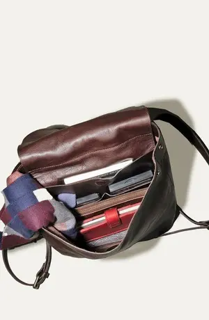 Will Leather Goods Venice Backpack - Cafe