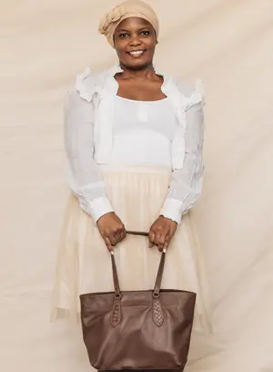 DEUX MAINS Middle Tote