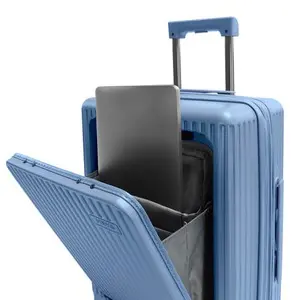 HEYS Latch 21 Inch Carry-on Luggage - Ocean