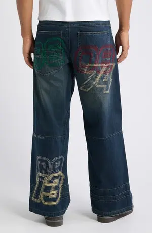 JADED LONDON Seam Detail Relaxed Jeans