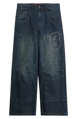 JADED LONDON Seam Detail Relaxed Jeans