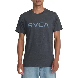 Rvca Big Logo Graphic T-shirt - Black
