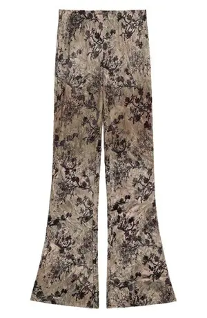 Desigual Flocked Long Trousers