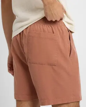Onia Corduroy Luca Pull-on Short - Adobe