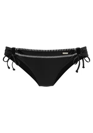 LASCANA Loop Classic Bikini Bottom - Black