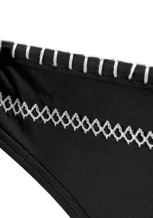 LASCANA Loop Classic Bikini Bottom - Black