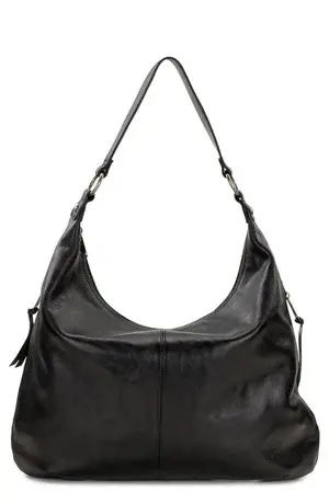 PATRICIA NASH Esther Leather Hobo - Black