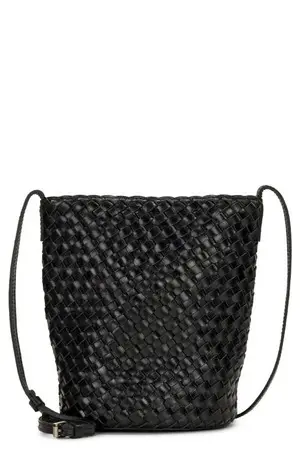 PATRICIA NASH Darcy Woven Leather Crossbody Bag