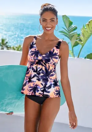LASCANA Underwire Tankini Top Bra-sized
