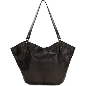PATRICIA NASH Liliane Leather Tote - Chocolate