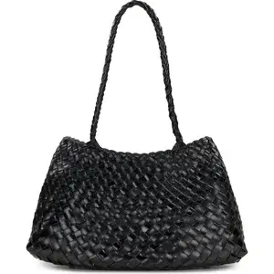 PATRICIA NASH Cheri Leather Satchel - Black