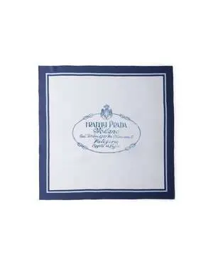 Prada Printed Twill Scarf