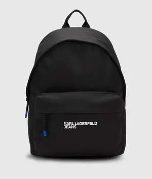 Karl Lagerfeld Logo Nylon Backpack