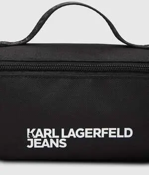 Karl Lagerfeld Logo Nylon Washbag