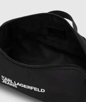 Karl Lagerfeld Logo Nylon Washbag