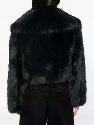 Patrizia Pepe Faux-fur Oversized Jacket