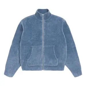 StÜssy Cashmere Zip Sweater - Blue