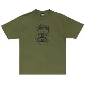 StÜssy Stock Link Tee 'olive - Green