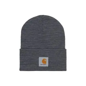 Carhartt Work In Progress Acrylic Watch Hat 'dark Heather - Grey