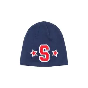 StÜssy Varsity S Skullcap 'navy - Blue