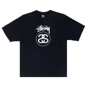 StÜssy Stock Link Tee - Black