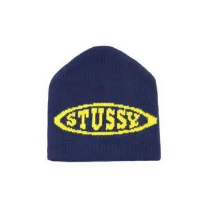 StÜssy Oval Ski Beanie 'navy