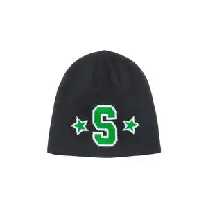 StÜssy Varsity S Skullcap - Black