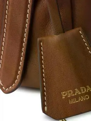 Prada Aimée Medium Leather Shoulder Bag