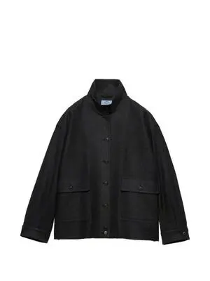 Prada Re-wool Blouson Jacket