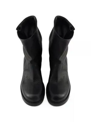 Prada Leather Mid-calf Boots