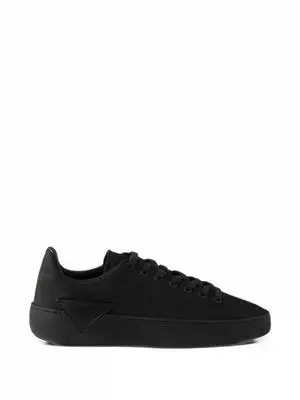 Prada Court Re-nylon Sneakers - Black