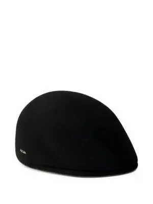 Prada Felt Hat - Black