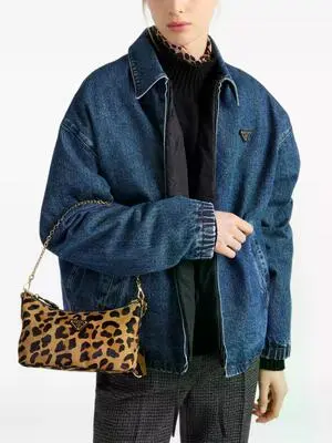 Prada Printed Calf Hair Leather Mini-bag - Neutrals