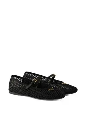 Prada Mesh Fabric Ballerinas