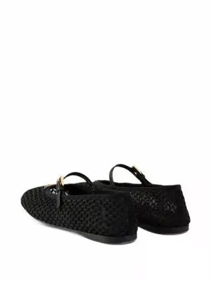 Prada Mesh Fabric Ballerinas