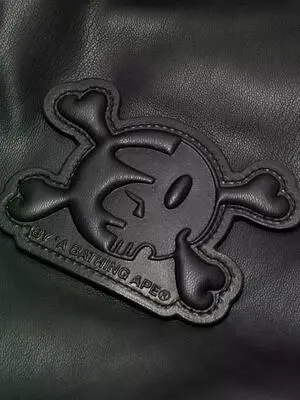 AAPE BY *A BATHING APE X Erased Hooded Bomber Jacket