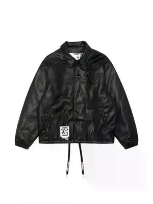 AAPE BY *A BATHING APE X Erased Hooded Bomber Jacket