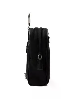Prada Logo-plaque Shoulder Bag