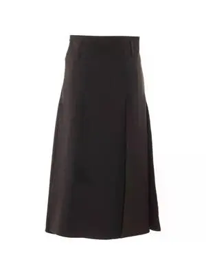 RUE DU BAC Split-detail Zip-fastening Midi Skirt