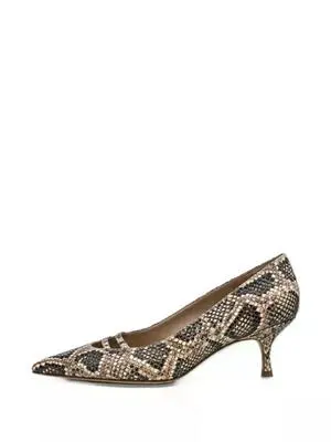 GIABORGHINI Gigi Snakeskin-effect Pumps