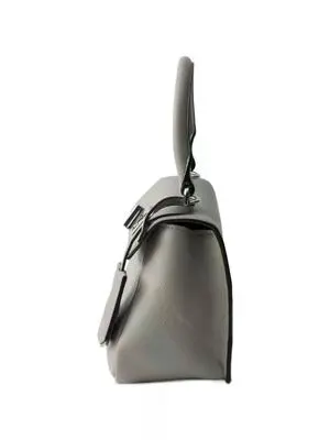 Prada Avoir Mini Handbag In Saffiano Leather - Grey
