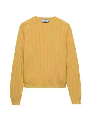 Prada Re-cashmere Crew-neck Sweater