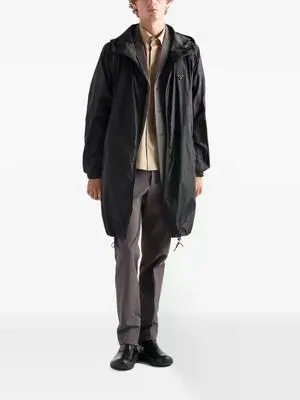 Prada Single-breasted Stretch Technical Fabric Jacket - Grey