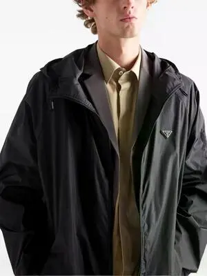 Prada Single-breasted Stretch Technical Fabric Jacket
