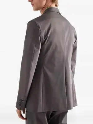 Prada Single-breasted Stretch Technical Fabric Jacket
