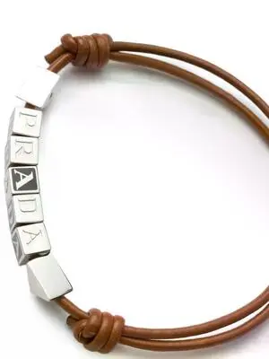 Prada Nappa Leather Bracelet