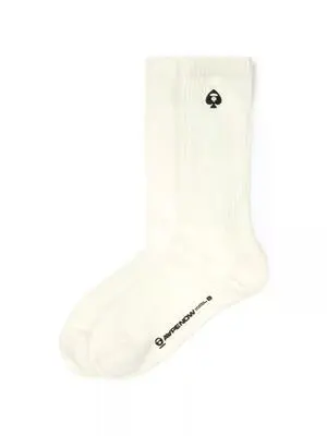AAPE BY *A BATHING APE Aapenow Logo-embroidered Socks