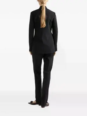 Prada Single-breasted Techno Stretch Jacket