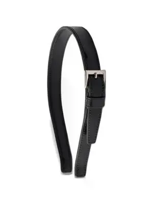 Prada Brushed Leather Headband